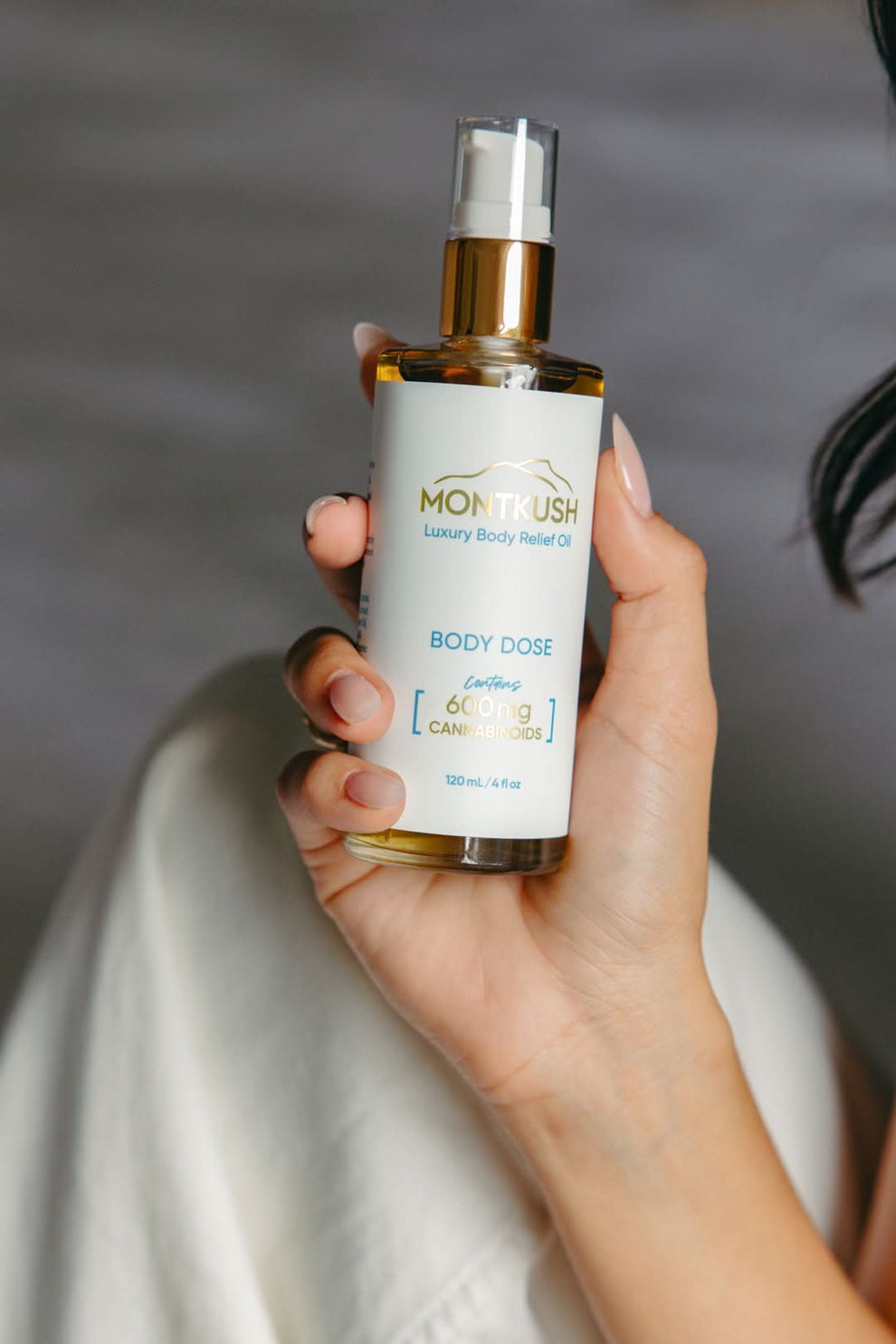 CBD Body Dose Massage Oil | Hemp Body Oil | MONTKUSH