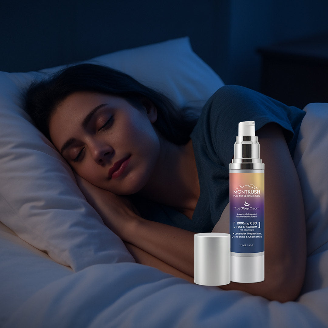 CBD Sleep Cream | Luxury Sleep Solution | MONTKUSH