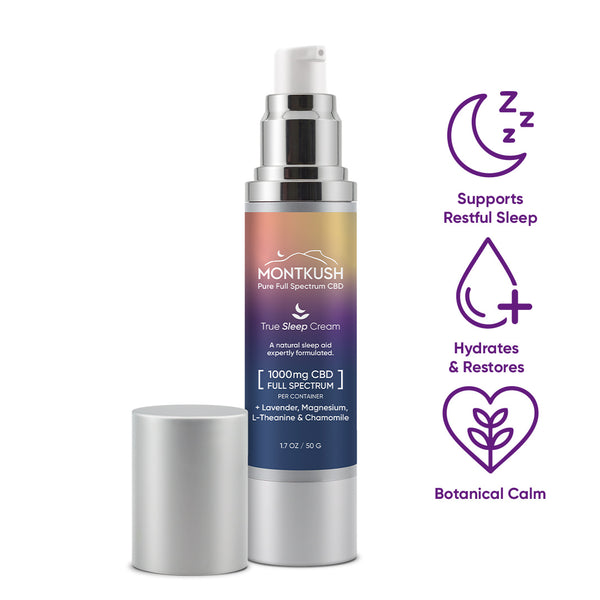 CBD Sleep Cream | Luxury Sleep Solution | MONTKUSH