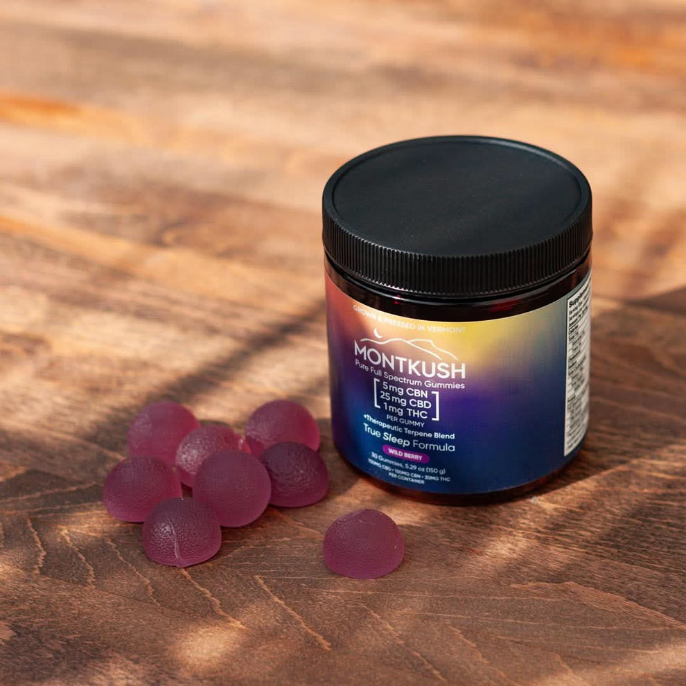 Full Spectrum CBD Sleep Gummies | No Melatonin | MONTKUSH